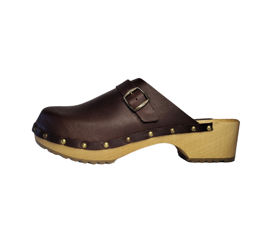 Lene Clogs | Swedish Clog Design | Brown